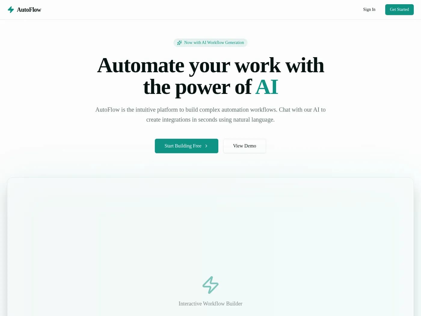 AutoFlow AI Automation