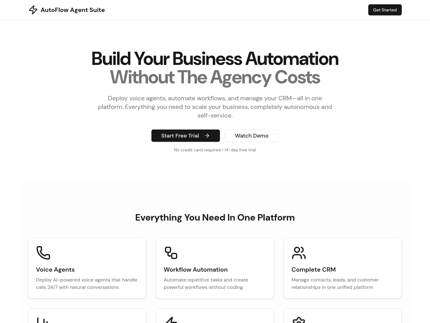 AutoFlow Agent Suite