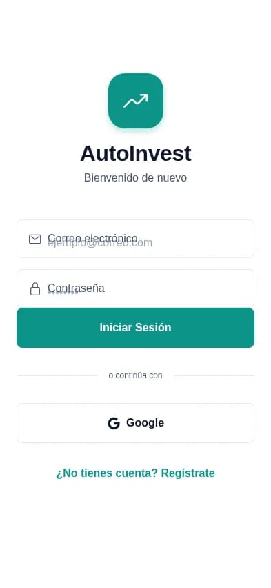 AutoInvest Móvil