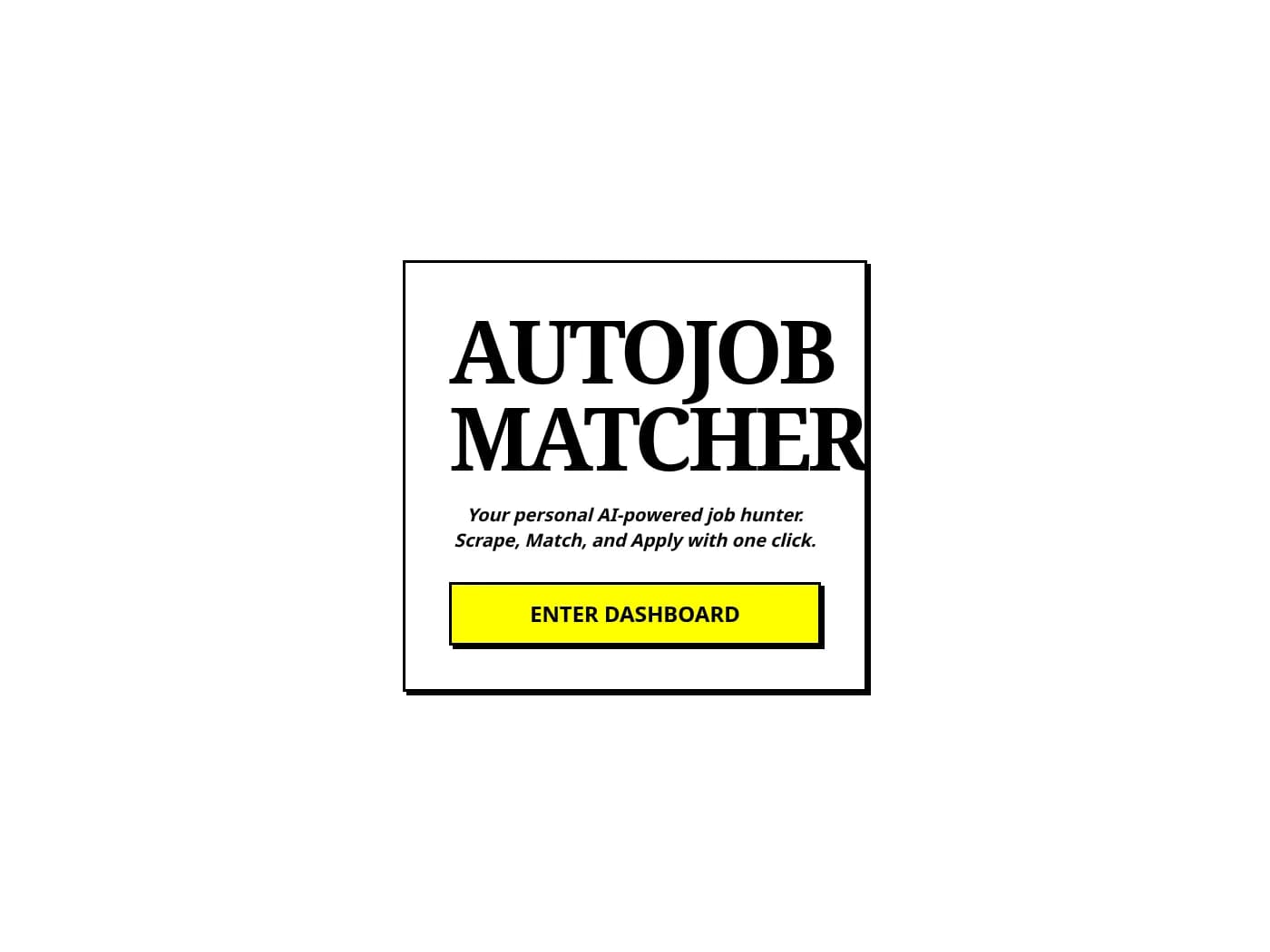 AutoJob Matcher