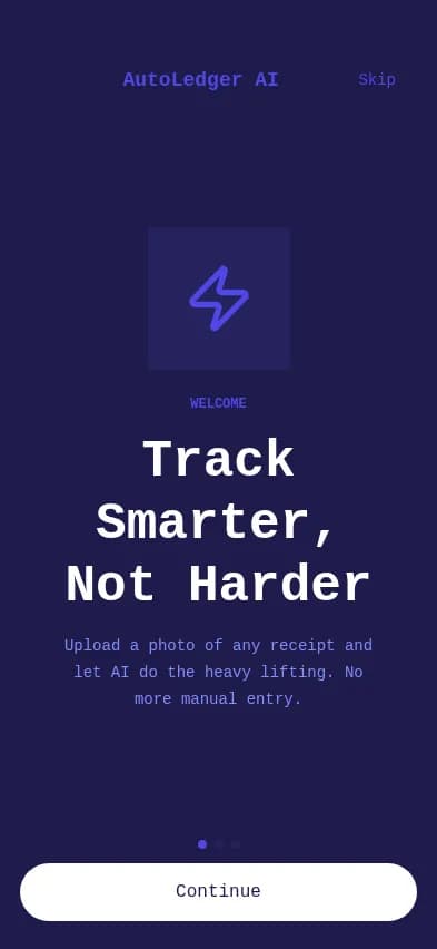 AutoLedger AI Tracker