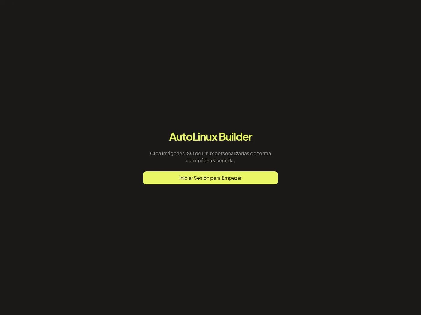 AutoLinux ISO Builder
