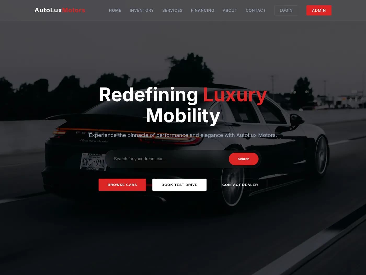 AutoLux Motors Web