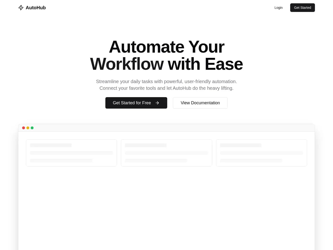 Task Automation Hub