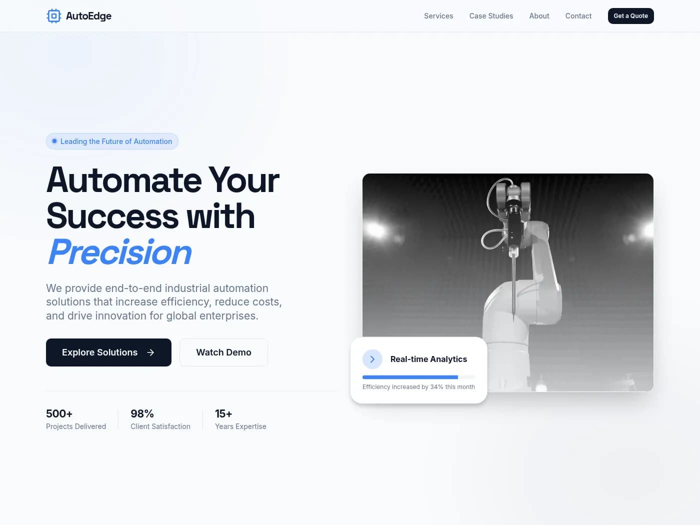 AutoEdge Web Presence