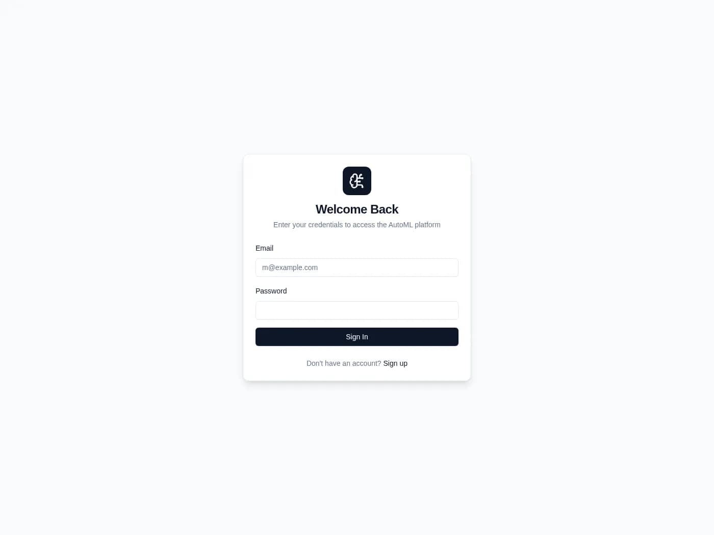 AutoML Chat Assistant