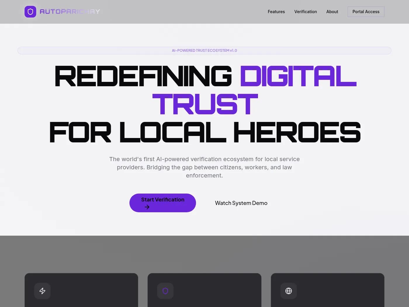 AutoParichay Trust Ecosystem