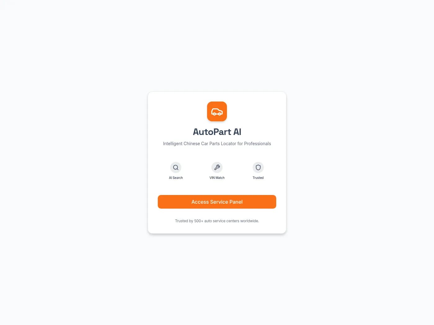 AutoPart AI Finder
