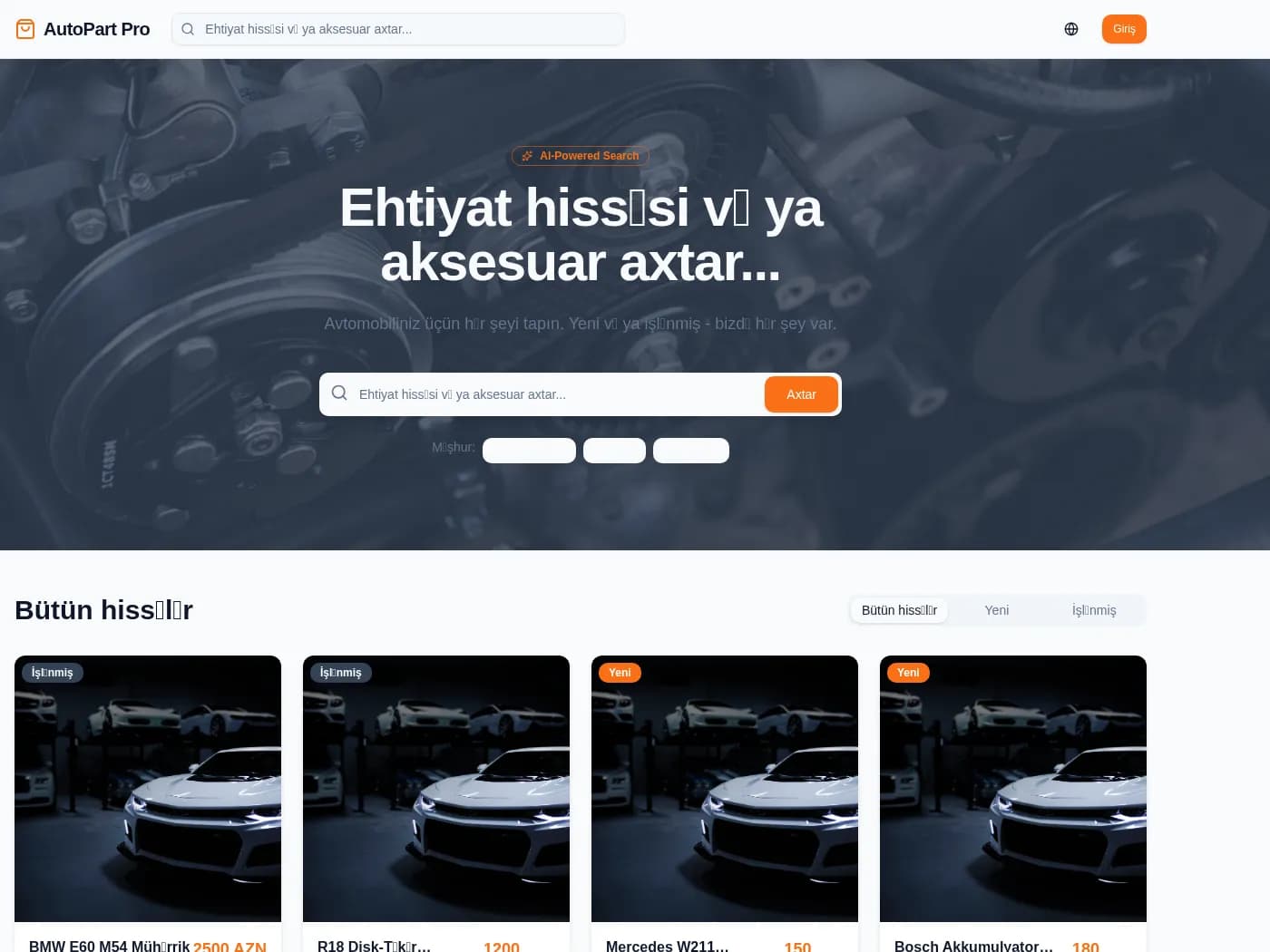 AutoPart Pro Marketplace