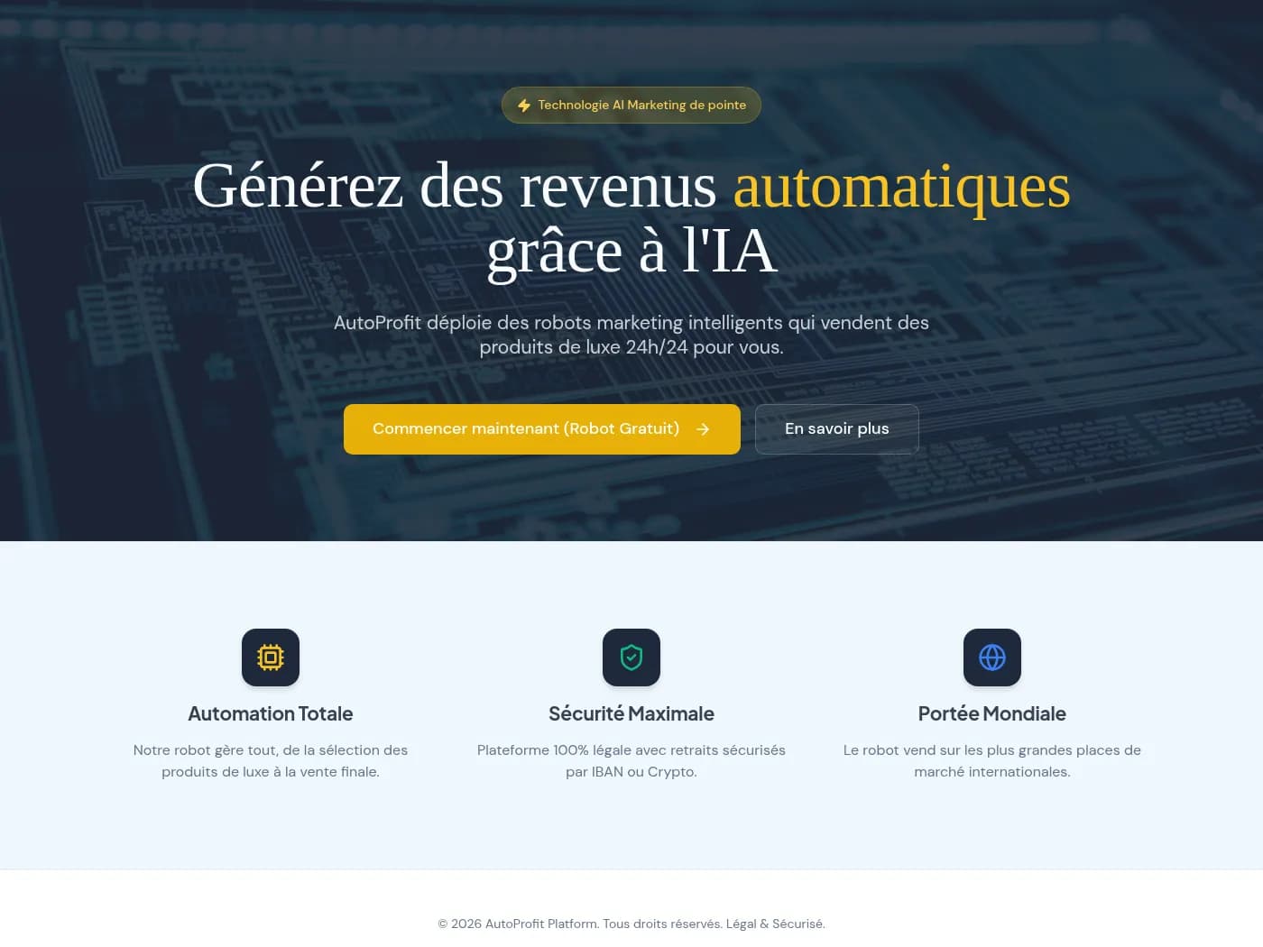 AutoProfit Platform