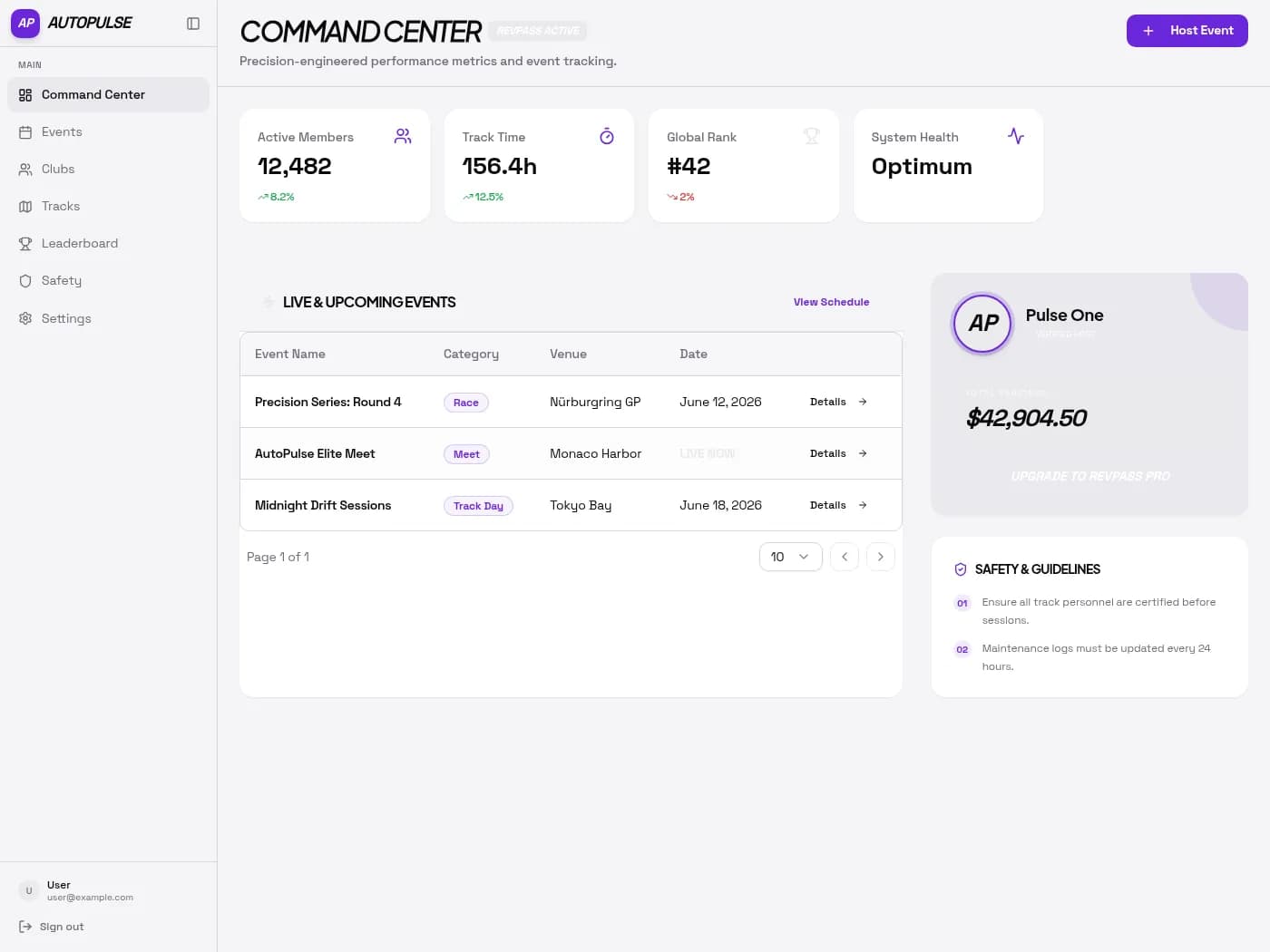 AutoPulse Visual Theme