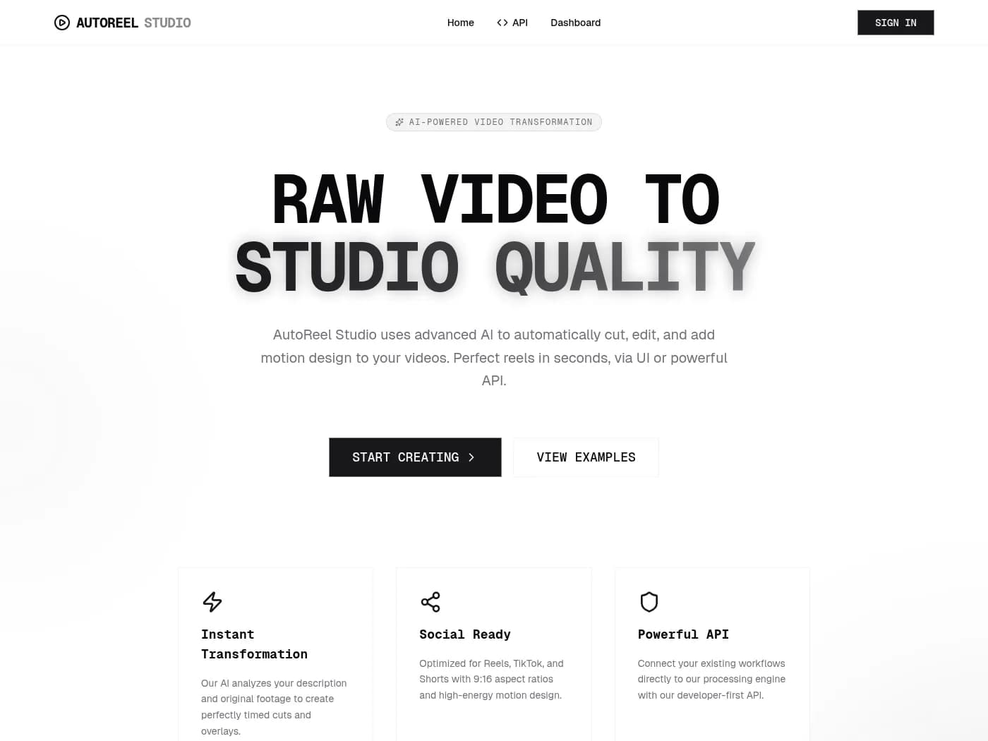 AutoReel Studio