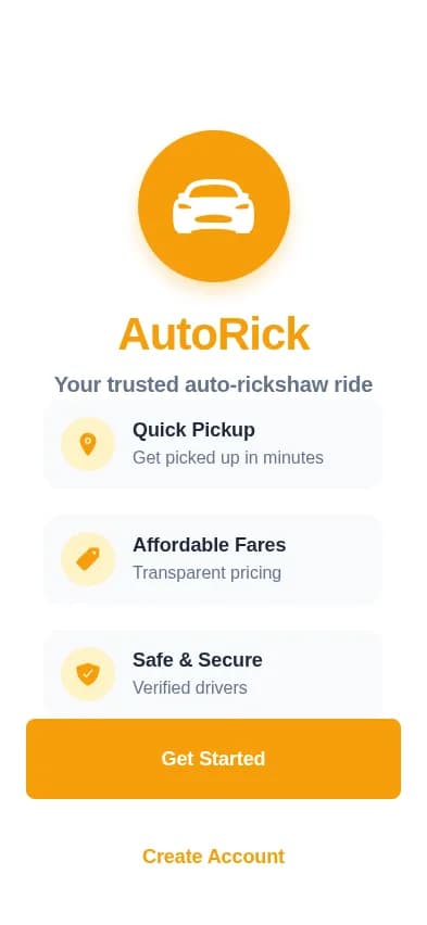AutoRick Ride App