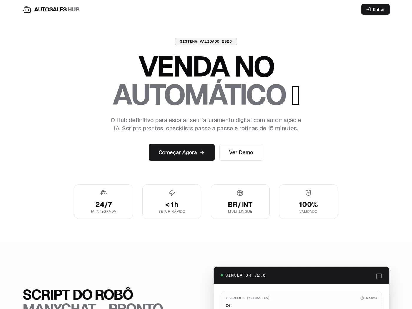 AutoSales Bot Hub