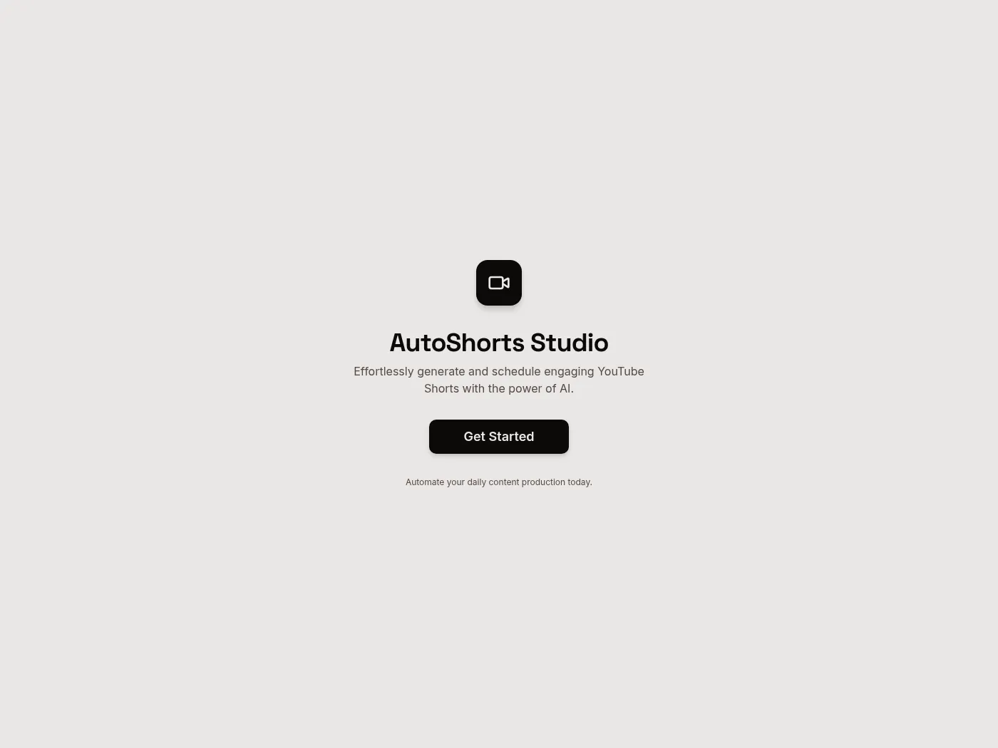 AutoShorts Studio
