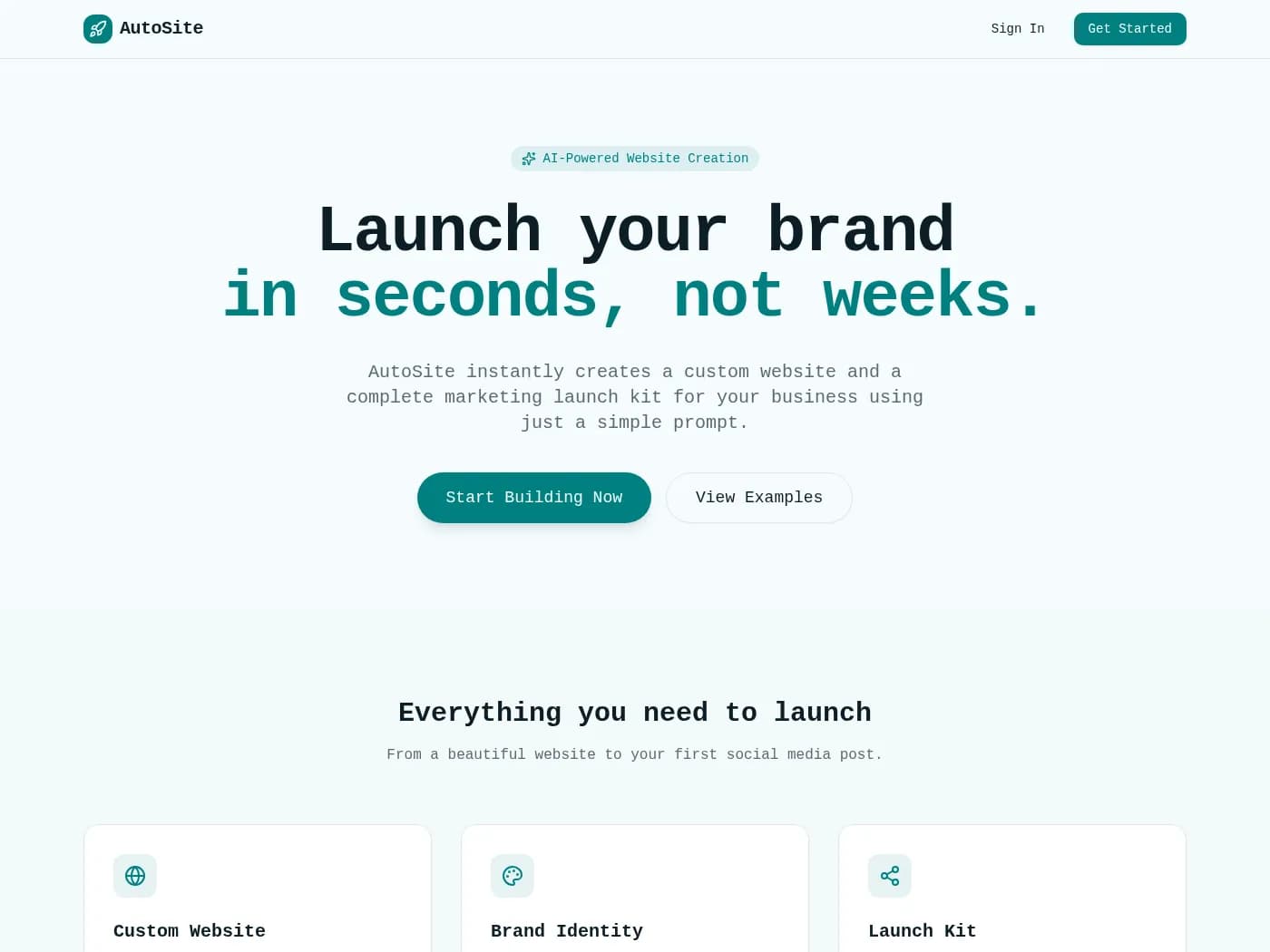 AutoSite Platform