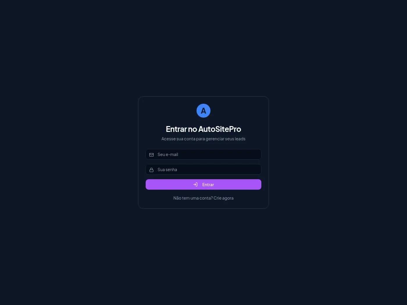 AutoSitePro SaaS Lead Generator