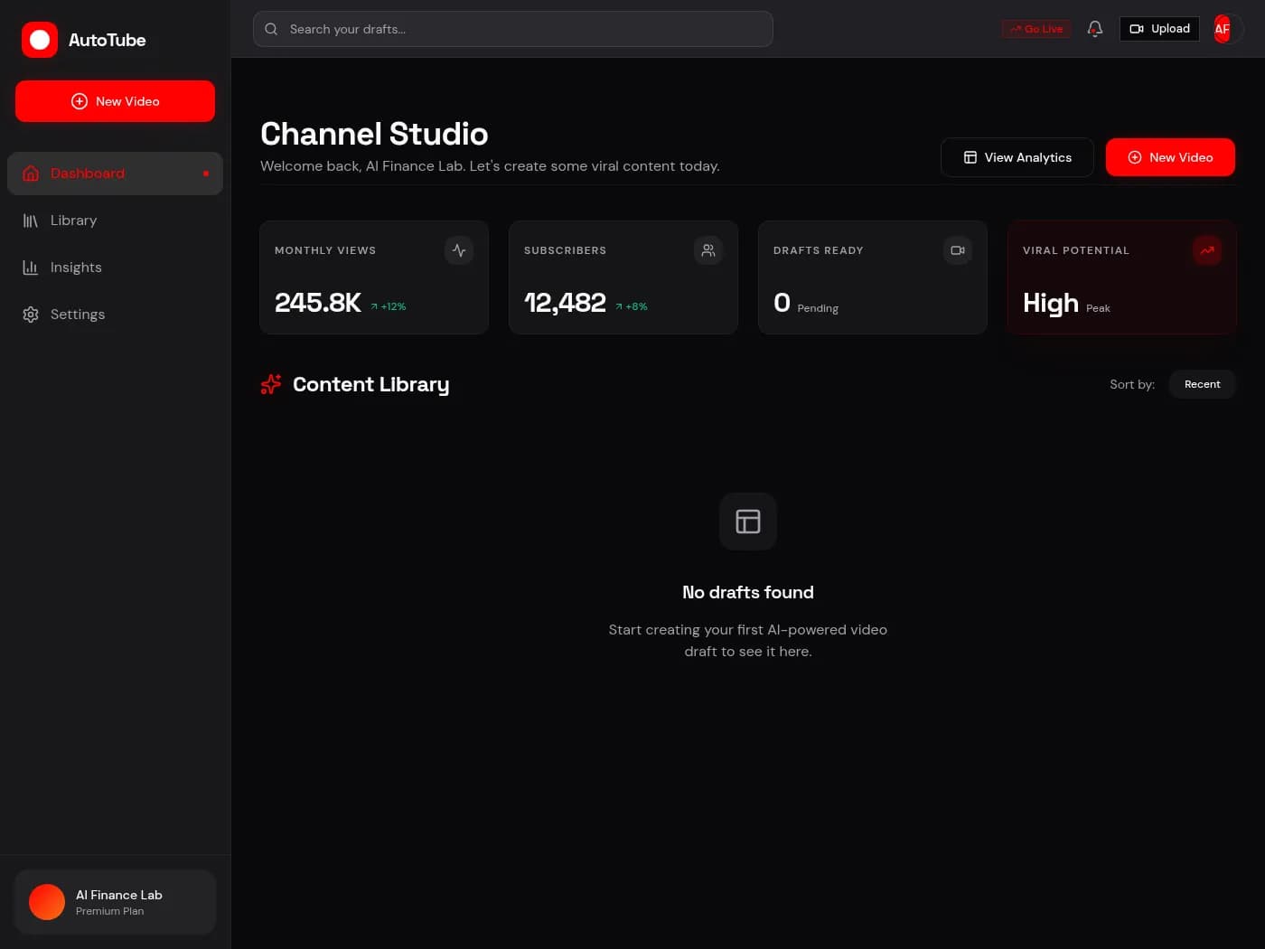 AutoTube Channel Maker
