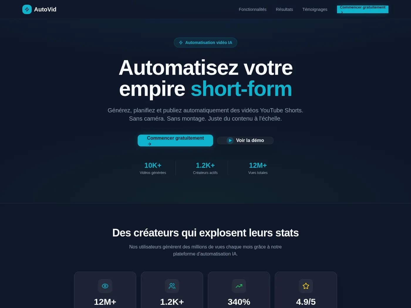 AutoVid SaaS Platform