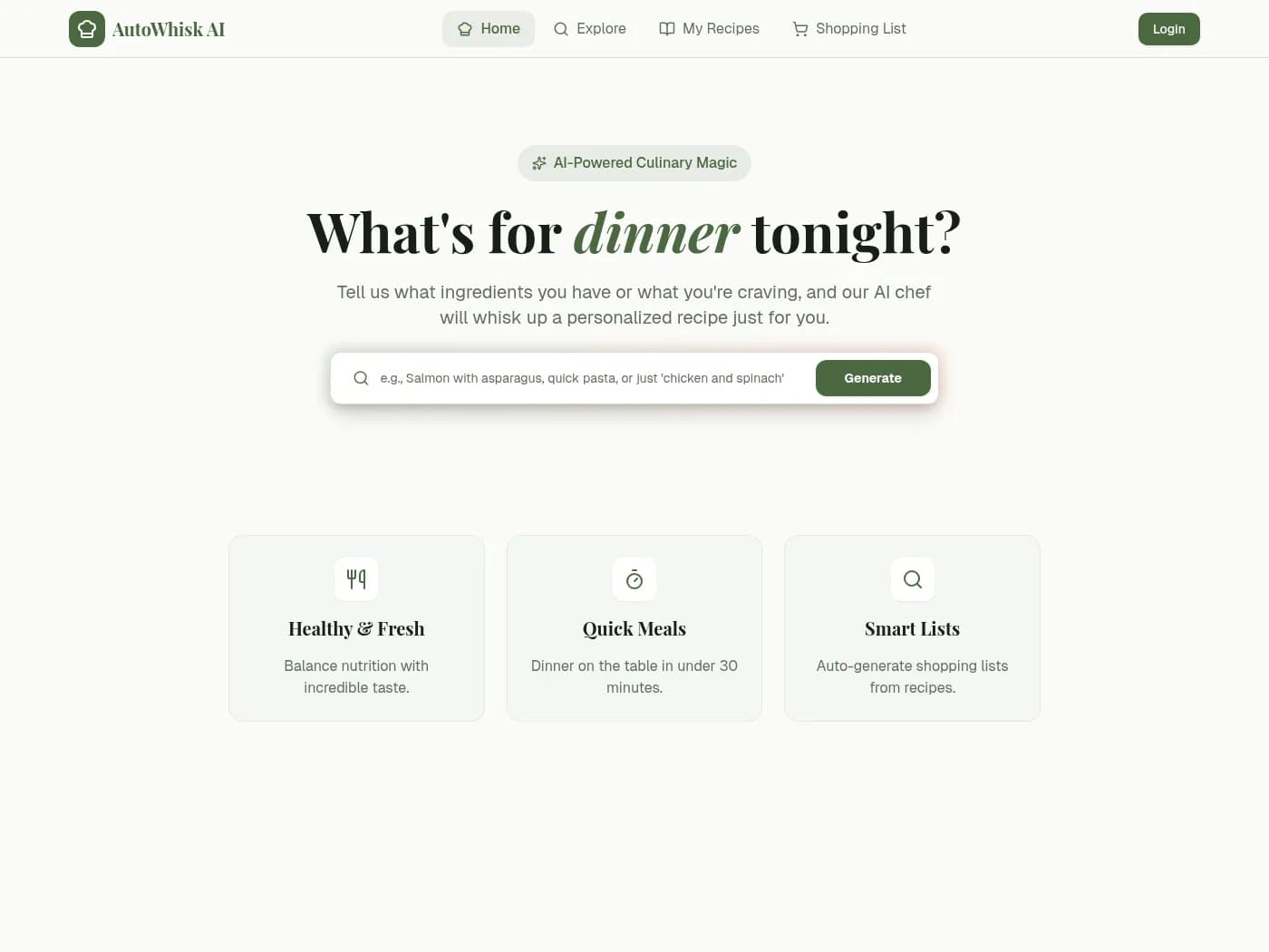 AutoWhisk AI Clone