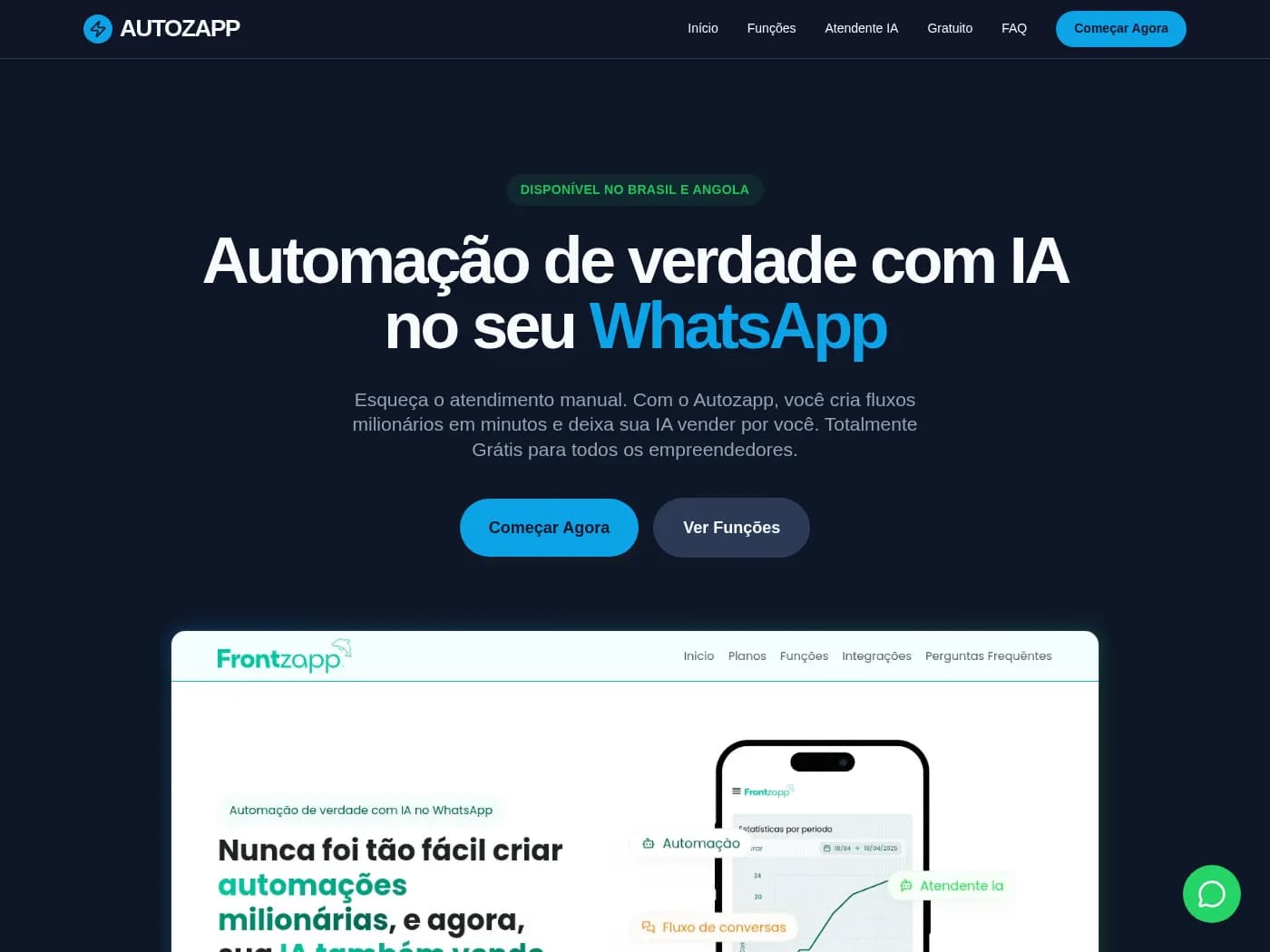 Autozapp Landing Page