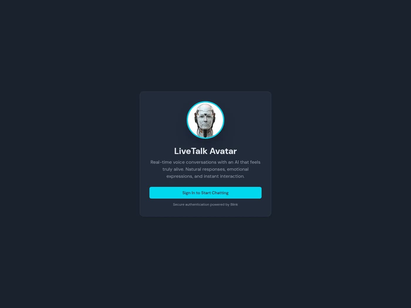 LiveTalk Avatar App