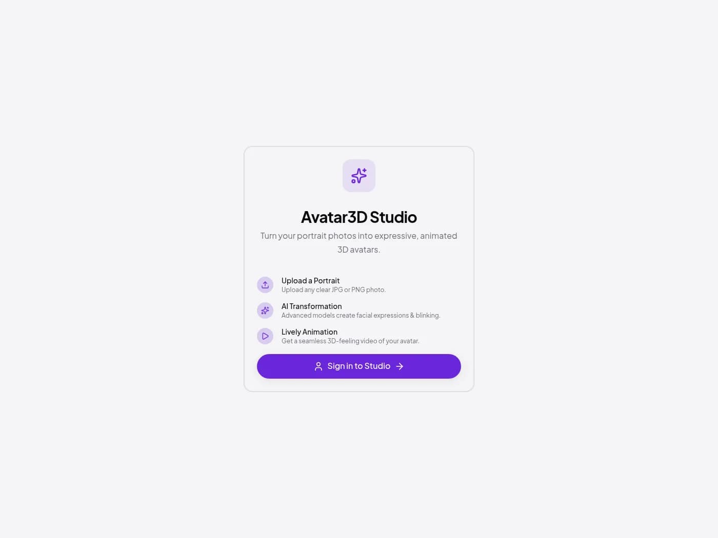 Avatar3D AI Studio