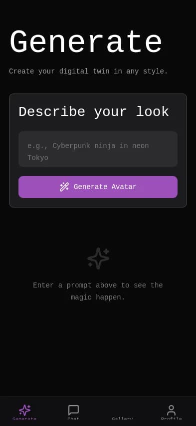 AvatarAI Mobile Clone