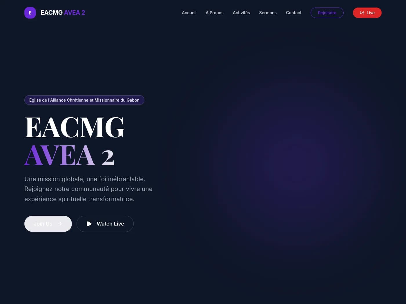 Avea2 Spiritual Landing