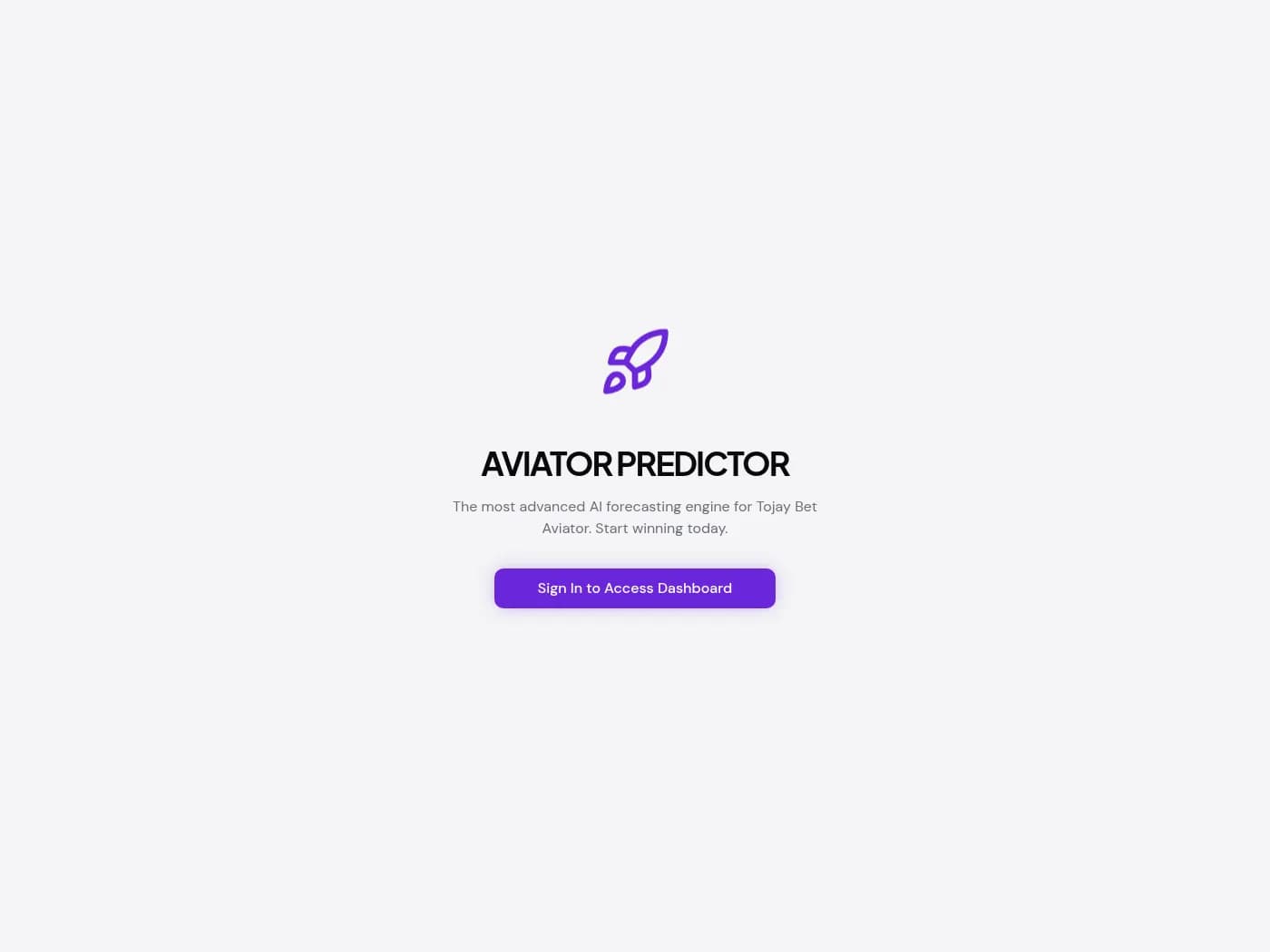 Aviater Predictor