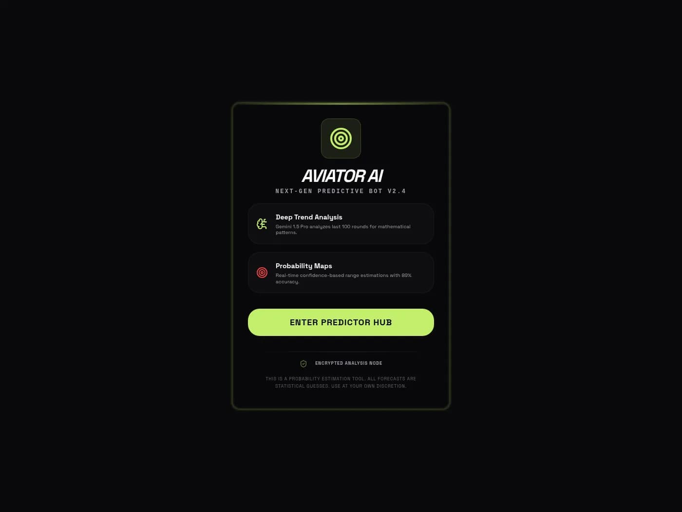 Aviator AI Predictor
