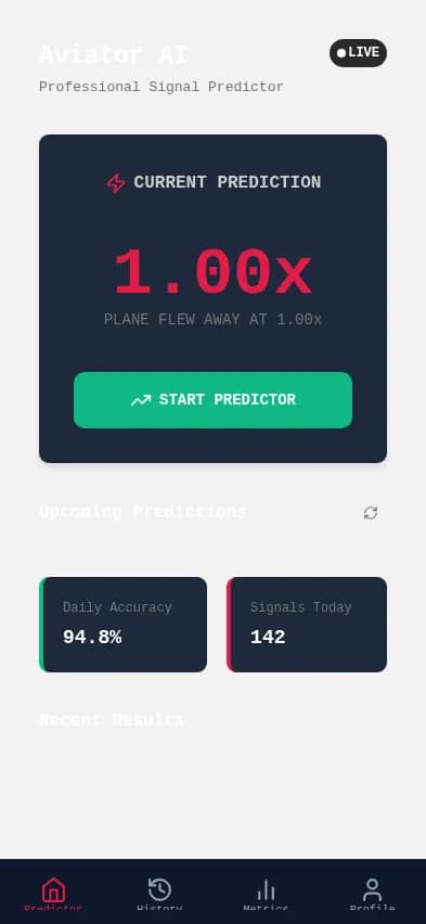Aviator AI Predictor