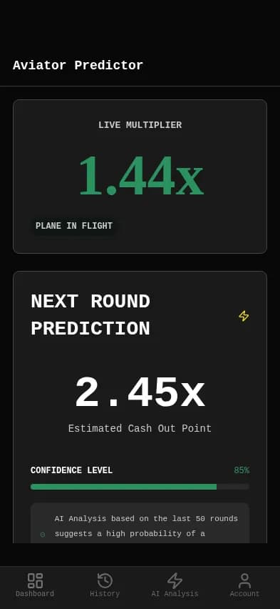 Aviator AI Predictor