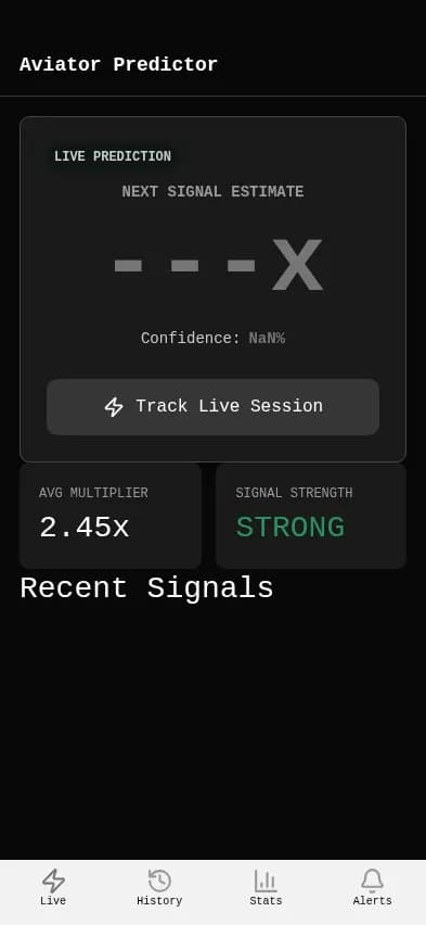 Aviator Signal Predictor