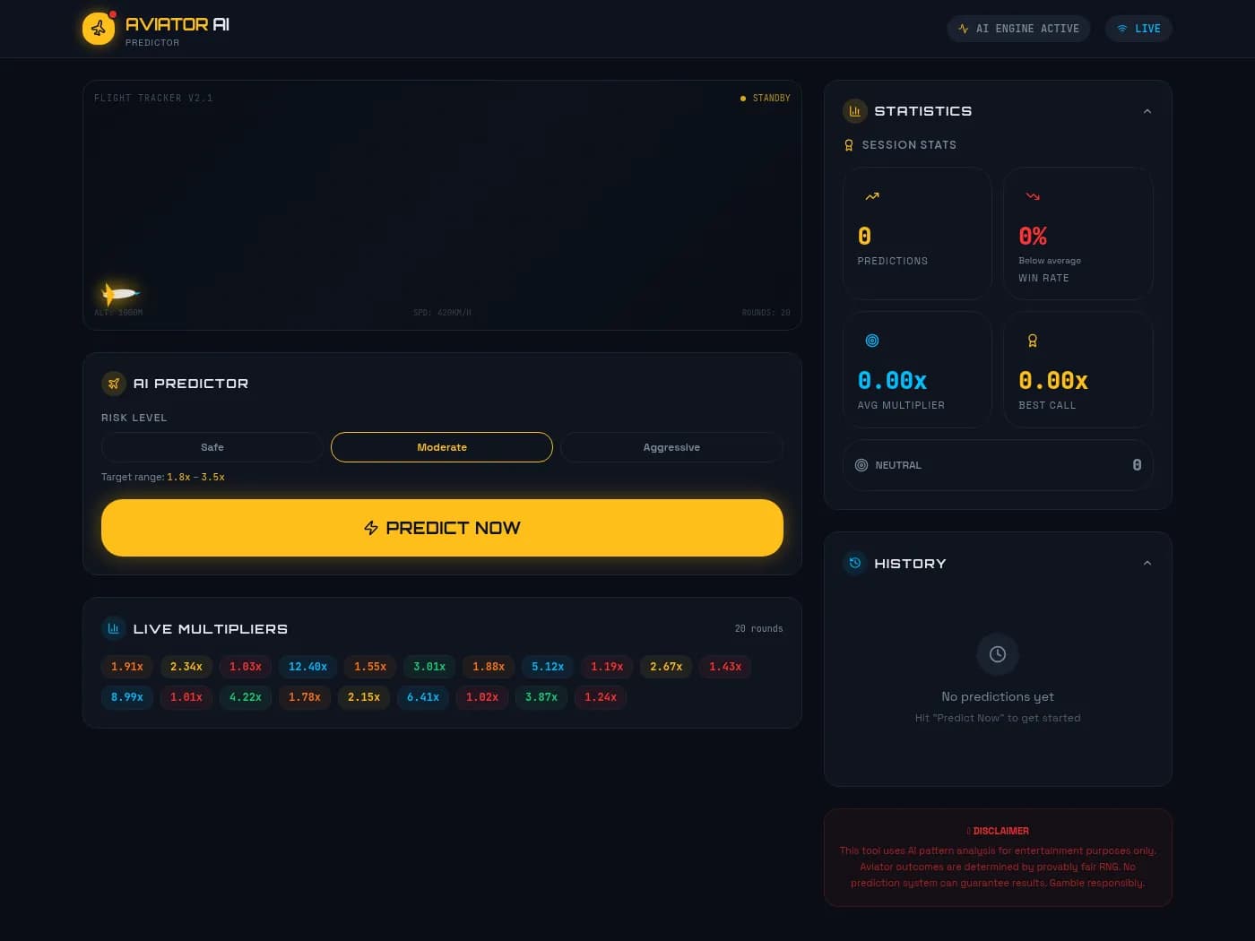 Aviator AI Predictor
