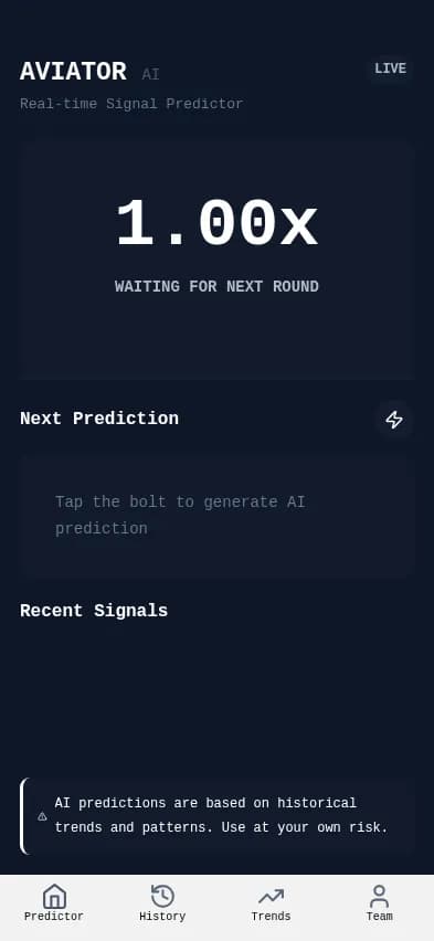 Aviator AI Predictor