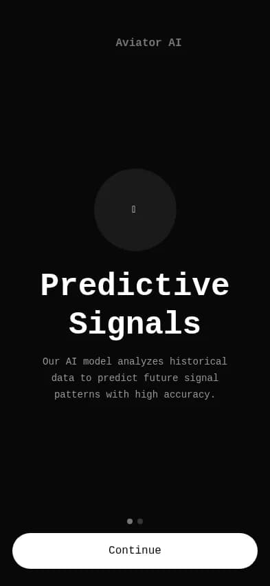 Aviator Signal Predictor