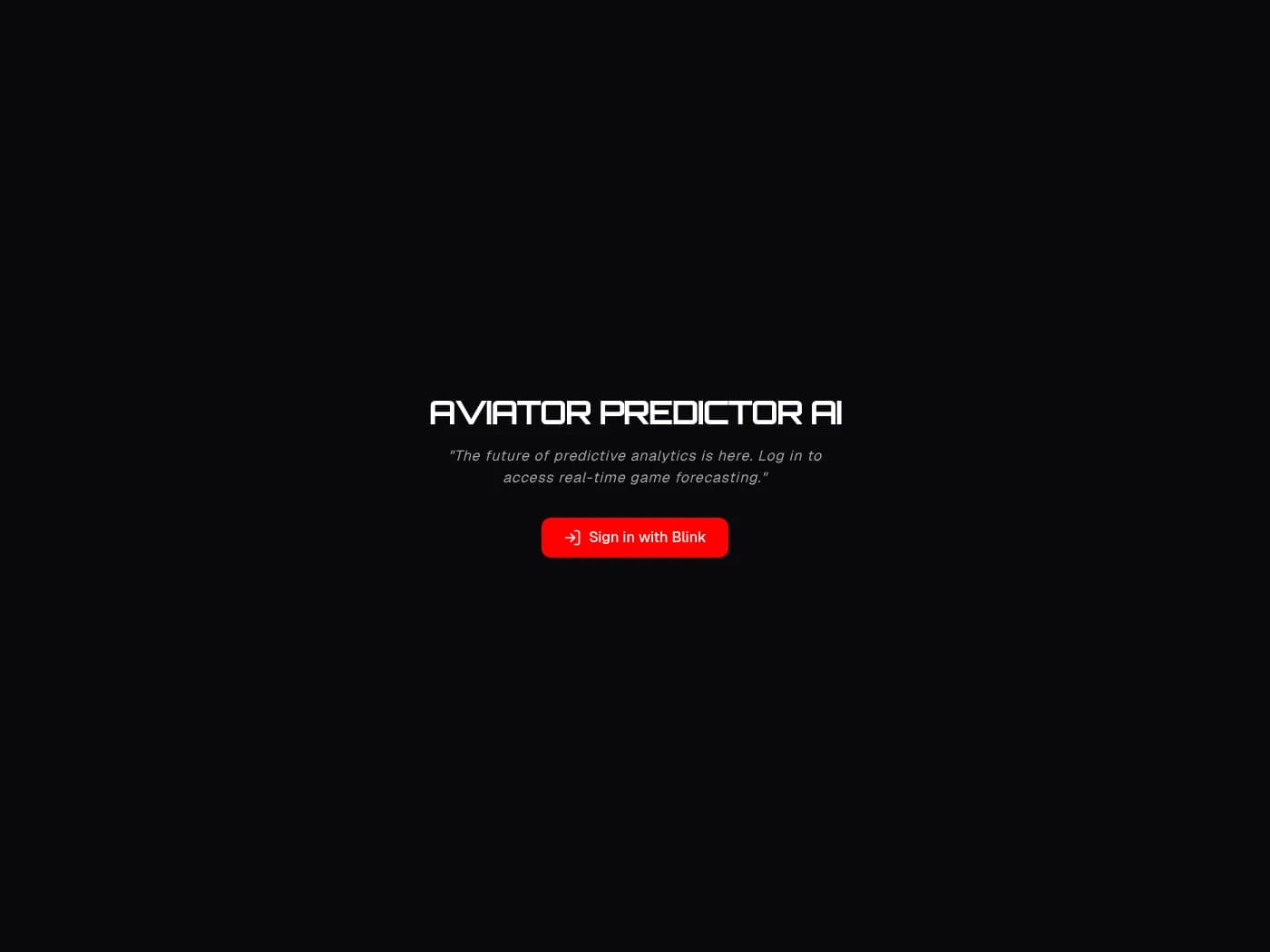 Aviator Predictor AI