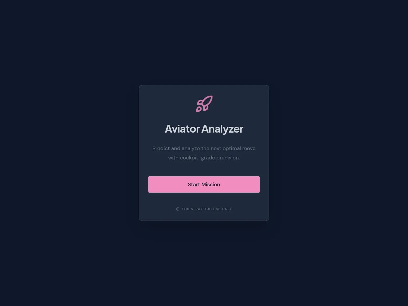 Aviator Analyzer