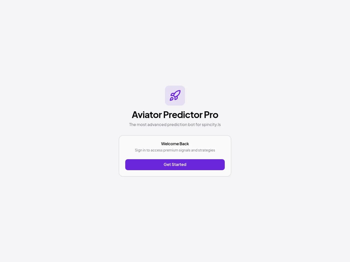 Aviator Predictor Bot