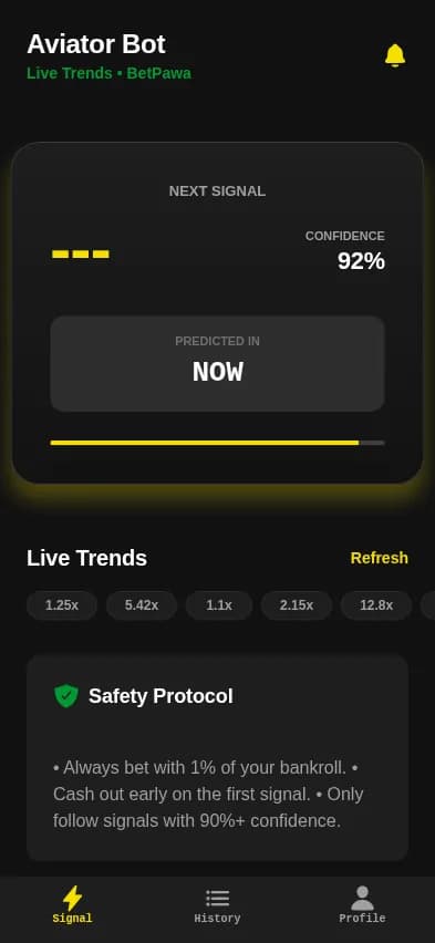 Aviator Win Predictor