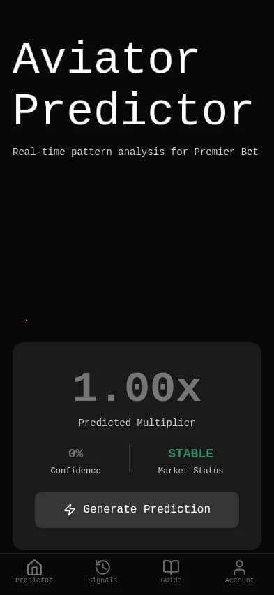 Aviator Predictor Bot