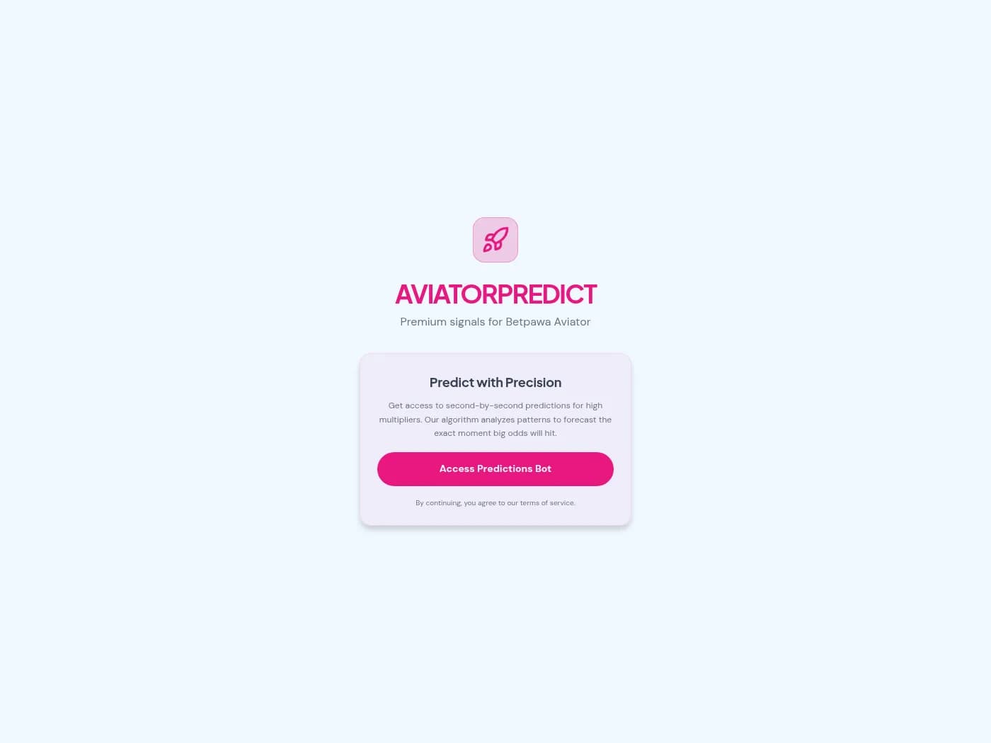 Aviator Predictor Bot