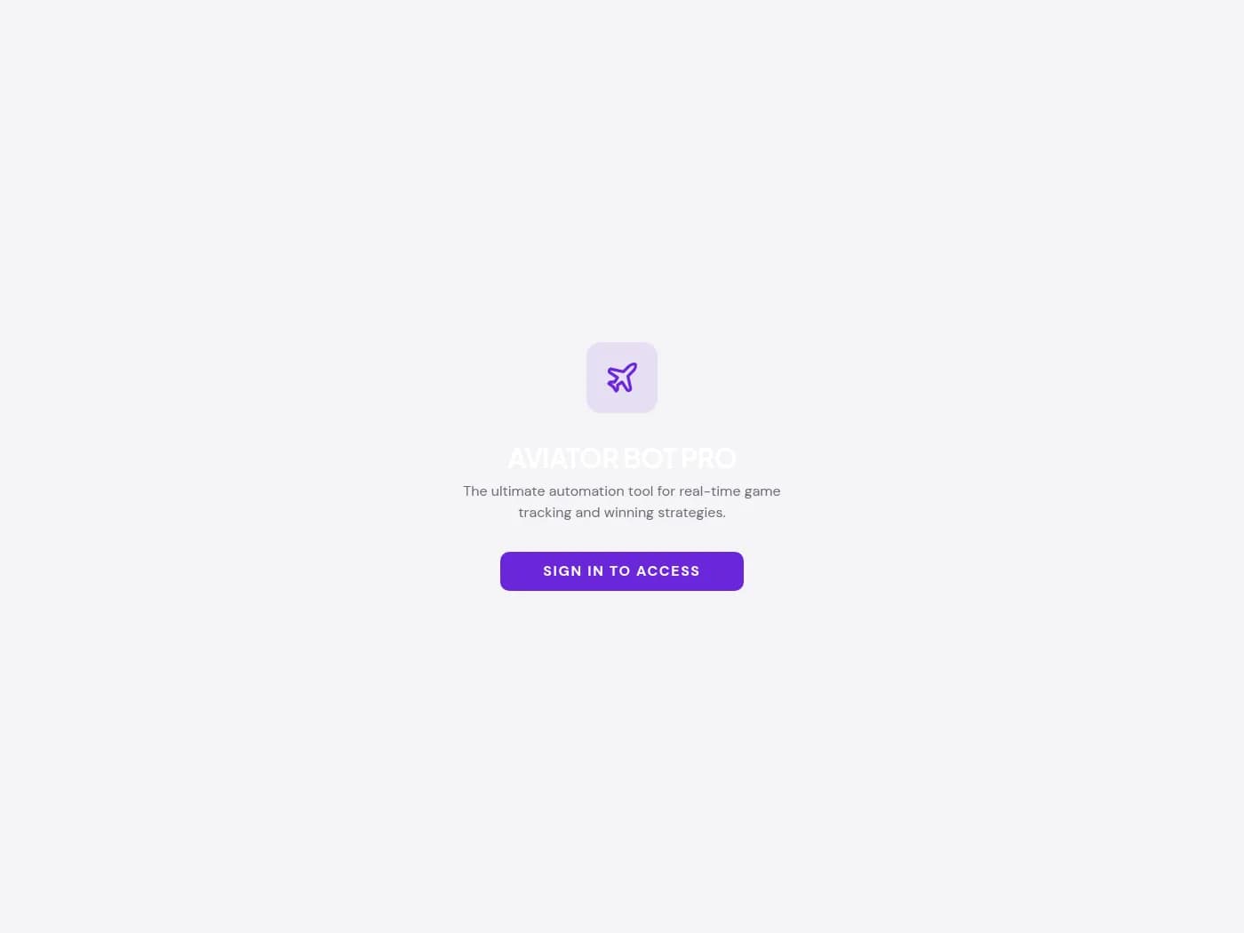 Aviator Bot Tool
