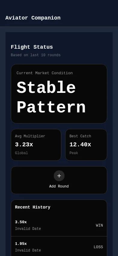 Aviator QuickStats Mobile