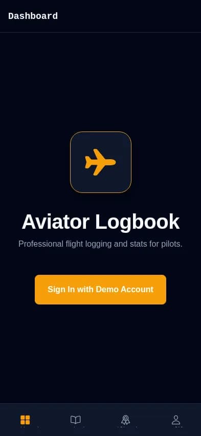 Aviator Flight Logger