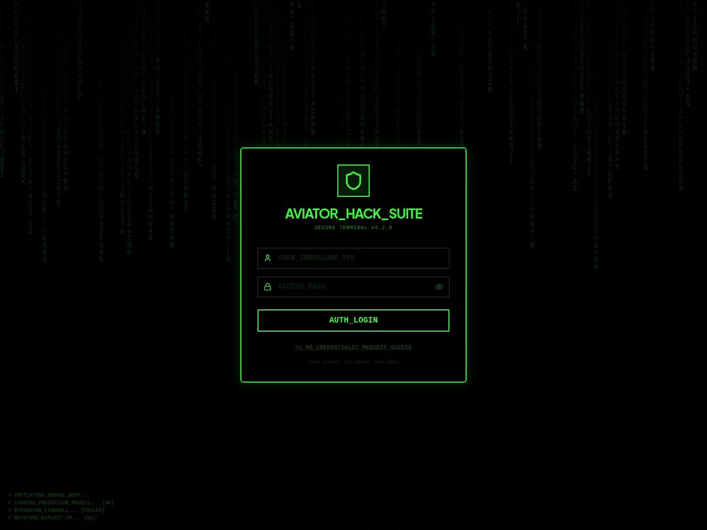 Aviator Hack Suite