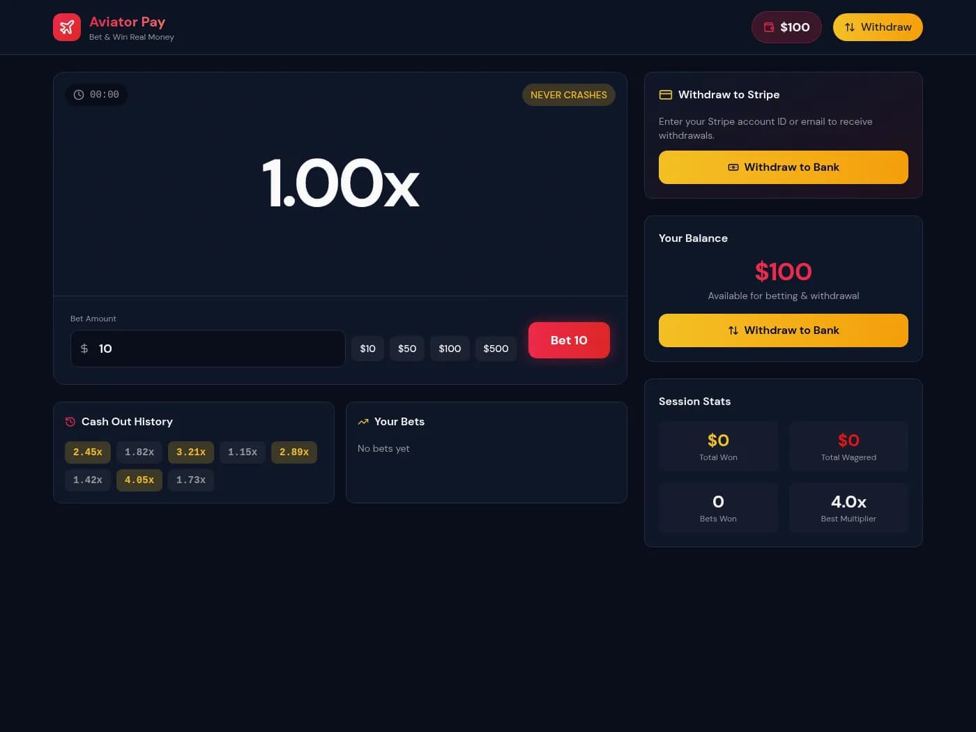 Aviator Pay App