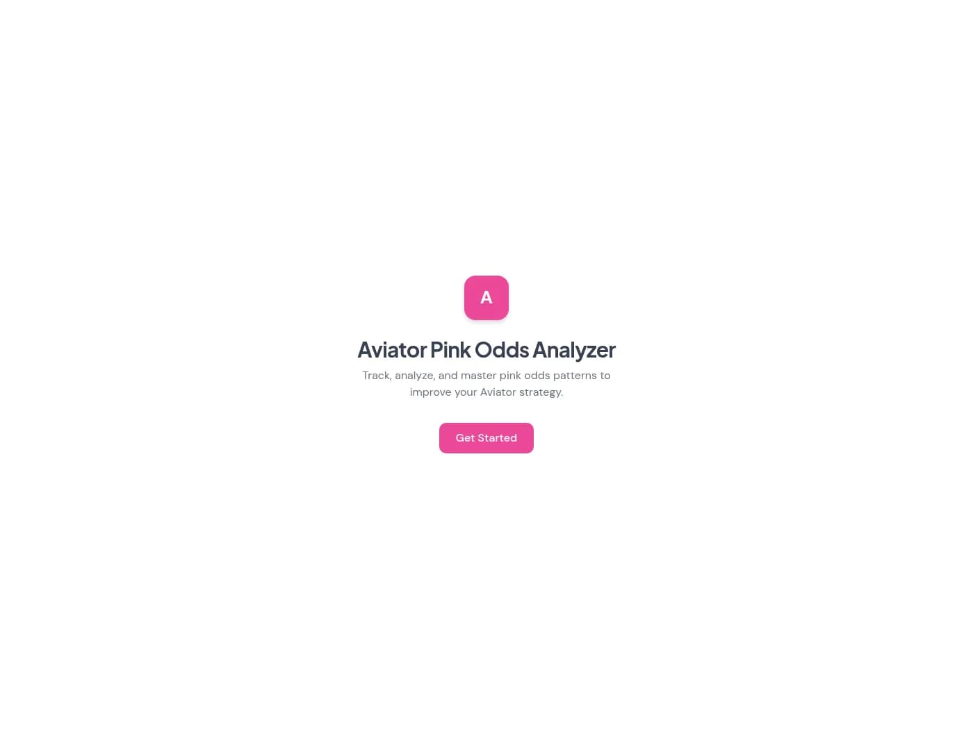 Aviator Pink Odds Analyzer