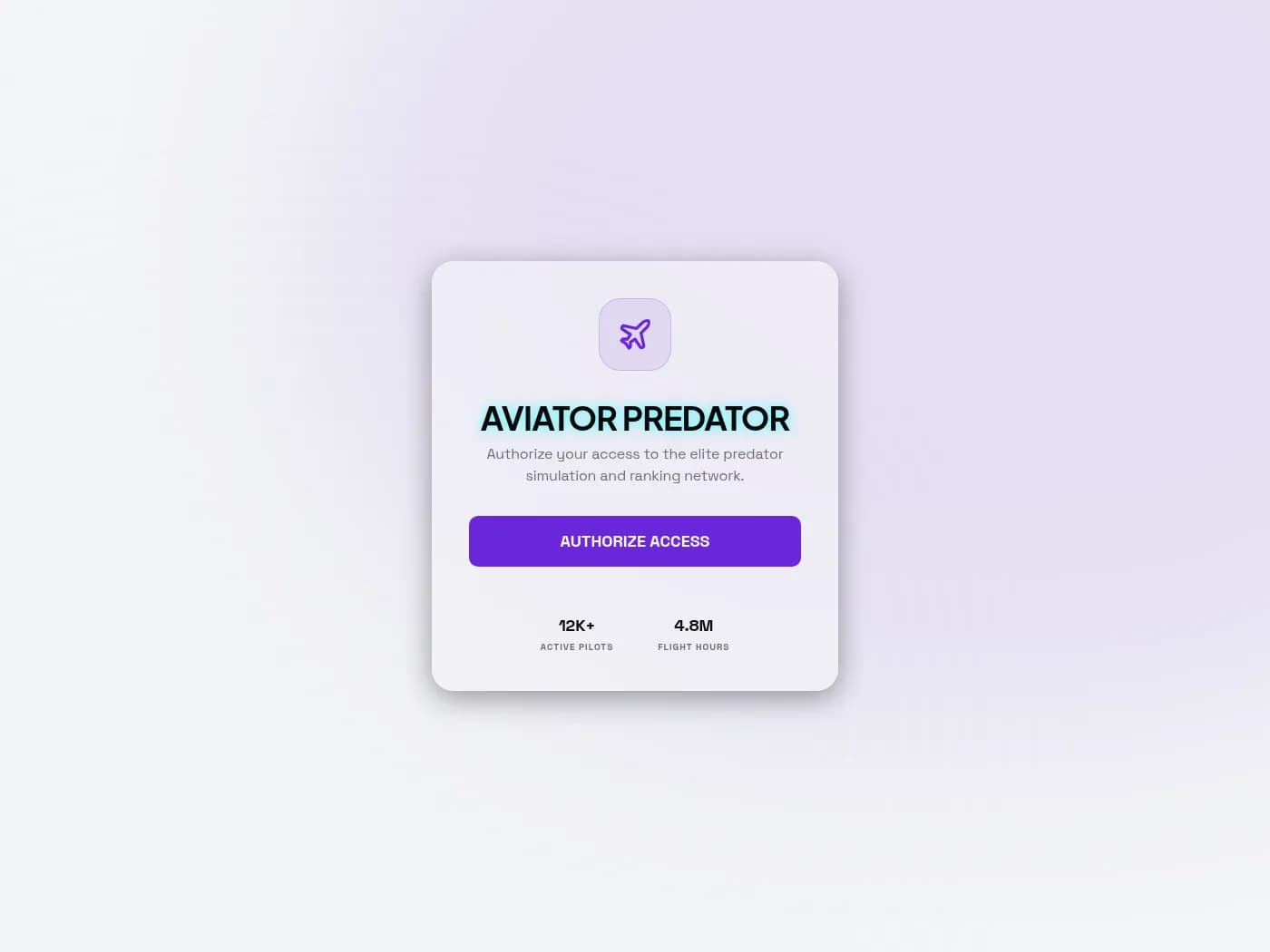 Aviator Predator Hub